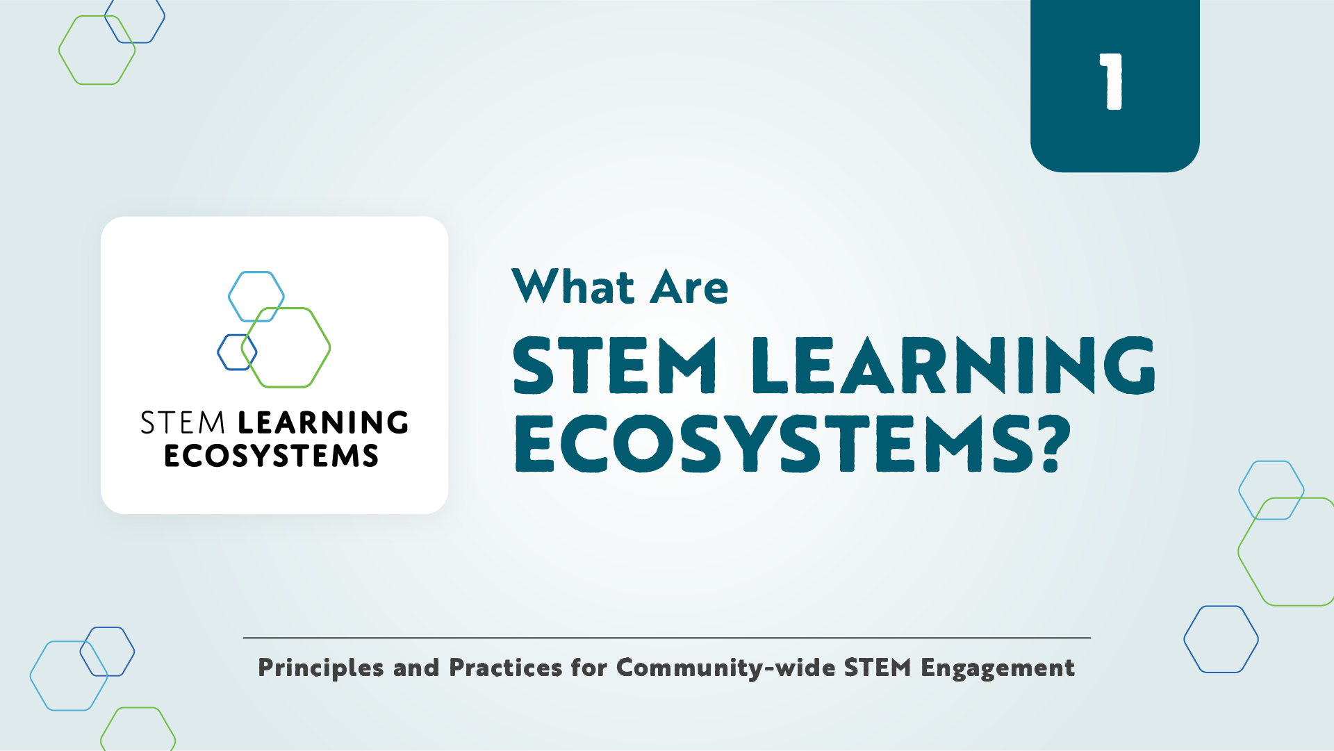 STEM Learning Ecosystems Videos | NISE Network